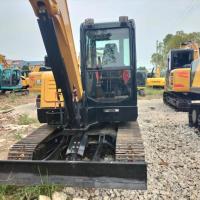 China Used SANY Digger  SY60  Secondhand 6ton Small Type Mini Crawler Excavator for sale