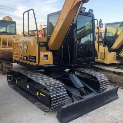 China Used SANY Digger  SY75  Secondhand 7.5ton Small Type Mini Crawler Excavator for sale