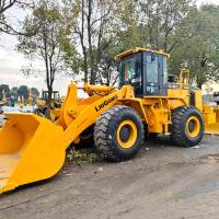China Heavy Duty 16 Ton Used Wheel Loader Liugong CLG856 Front End 300L for sale