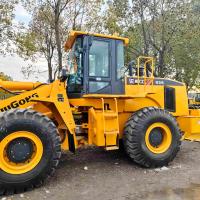 China Heavy Duty 16 Ton Used Wheel Loader Liugong CLG856 Front End 300L for sale