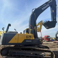 China Used Excavator Original VOL EC290 Seconndhand Hydraulic 29ton Crawler Digger 1.3m3 bucket for sale