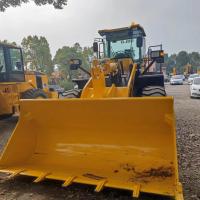 China Used Compact LG956L Wheel Loader 16 Ton Linggong SDLG for sale
