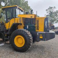 China Used Compact LG956L Wheel Loader 16 Ton Linggong SDLG for sale