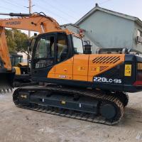 China Used Hyundai Digger  R220-9S  Secondhand 22ton Medium Type  Crawler Excavator for sale