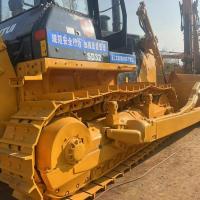China High Performance Old Bulldozer Shantui SD32 Used Machinery 258kw with10m3 bucket for sale