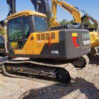 China Secondhand Excavator Original VOL EC140B Used Hydraulic14ton Crawler Digger for sale
