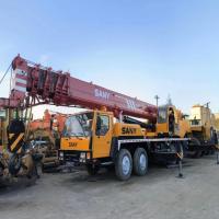 China Sany QY5OC Old Mobile Crane Truck 50T Heavy Duty Lifting 76km/h for sale