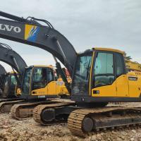 China EC220D Vol Certified Pre Owned Used Excavator Hydraulic 22 ton Crawler Digger for sale