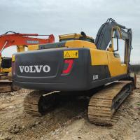 China EC220D Vol Certified Pre Owned Used Excavator Hydraulic 22 ton Crawler Digger for sale
