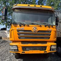China Used Shacman 380hp Truck Trader Dump Trucks 8x4 12 Wheeler manual diesel for sale