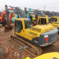 China Used Excavator Original VOL EC210B Scendhand Hydraulic 21ton Crawler Digger manual for sale