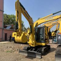 China Used Komatsu Excavator PC56-7  Secondhand 5.3ton Small Type Mini Crawler Digger for sale