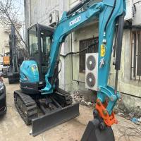 China Used Kobelco Digger  SK35  Secondhand 3.5ton Small Type Mini Crawler Excavator for sale