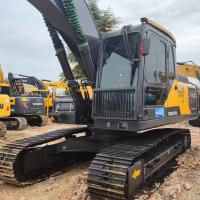 China Original VOL EC210 Second Hand Excavator Machine 20 Ton 123kw  with 1.2m3 bucket for sale