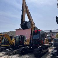 China Used SANY Digger  SY155C  Secondhand 15.5on Medium Type  Crawler Excavator for sale