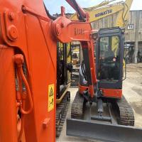 China 5 Ton Used Crawler Excavator Repossessed Mini Hitachi ZX50U 29.8kw with 0.17m3 bucket for sale