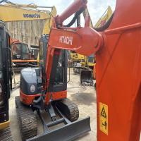 China 5 Ton Used Crawler Excavator Repossessed Mini Hitachi ZX50U 29.8kw with 0.17m3 bucket for sale