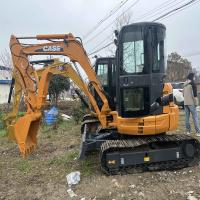 China Mini CASE CX55B Used Excavator Hydraulic 5 Ton 12000 Pound 30.2kw 53L fuel tank for sale