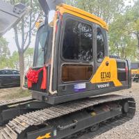China Secondhand Excavator Machinery Trader Used VOL EC140 14 Ton Crawler Digger 77.4kw for sale