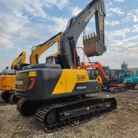 China Hydraulic Used Excavator Original VOL EC140 Diggers 14 Ton manual diesel for sale