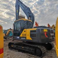 China Hydraulic Used Excavator Original VOL EC140 Diggers 14 Ton manual diesel for sale
