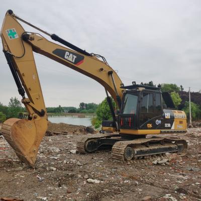 China Old Excavator CAT 323DL 2nd Hand Diggers 23 Ton  110kw with 1.2m3 bucket for sale