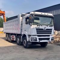 China 40 Ton Shacman F3000 Dump Truck 12 Wheeler 380hp 2nd Hand manual diesel for sale