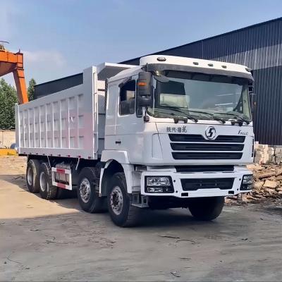 China 40 Ton Shacman F3000 Dump Truck 12 Wheeler 380hp 2nd Hand manual diesel for sale