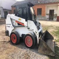 China Mini Bob S16 Used Skid Steer Loader Landscaping Equipment 36.4KW 10.5km/h for sale