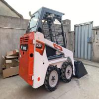 China BobS70 Used Skid Steer Heavy Equipment Loader Mini S70 10.1km/h  17.5KW for sale