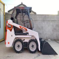 China BobS70 Used Skid Steer Heavy Equipment Loader Mini S70 10.1km/h  17.5KW for sale