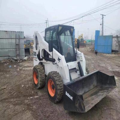 China Earthmoving Used Skid Steer Loader Dealers Bob S300 60KW 11.1km/h for sale