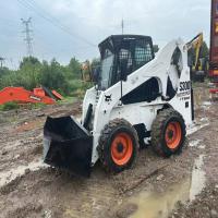 China 60KW Compact Used Skid Loaders Steer Bob S300 11.1km/h  3750kg for sale
