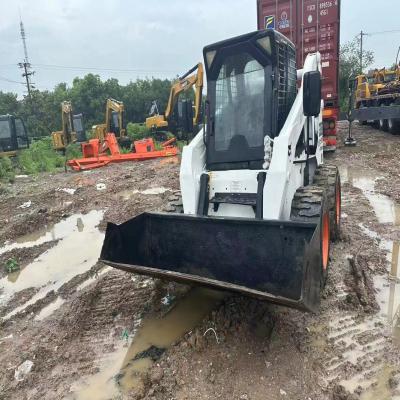 China 60KW Compact Used Skid Loaders Steer Bob S300 11.1km/h  3750kg for sale