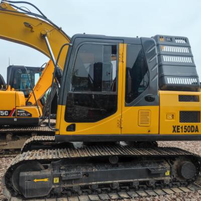 China Hydraulic Used Excavator Dealer XCMG XE150DA 15T Crawler Digger 93kw for sale