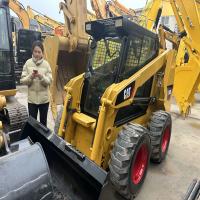 China CAT 246D Used Skid Steer Loader Equipment 4.5 Ton Original 53..6KW for sale