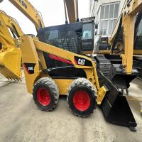 China CAT 246D Used Skid Steer Loader Equipment 4.5 Ton Original 53..6KW for sale