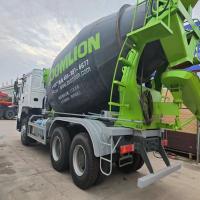 China HOWO 371 Used Concrete Trucks 8x4 Cement Mixer for sale