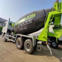 China HOWO 371 Used Concrete Trucks 8x4 Cement Mixer for sale