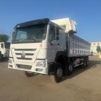China Sinotruk Howo400 Used Dump Truck Dealer 8x4 12 Wheeler manual diesel for sale
