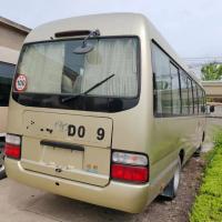 China 2nd Hand Toyota Coaster Bus City Shuttle 21 Passenger diesel bus for sale