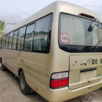 China 2nd Hand Toyota Coaster Bus City Shuttle 21 Passenger diesel bus for sale