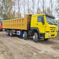 China LHD Used Dump Truck Tipper Sinotruk Howo 371 375hp for sale