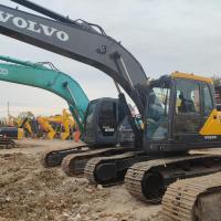 China Original Used Excavator Hydraulic VOL EC210B 20 Ton Crawler Digger 107kwn with 1.25m3 bucket for sale