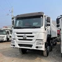 China Repossessed Howo 375 Sinotruk Howo 8x4 Dump Truck Tipper 40T manual diesel for sale
