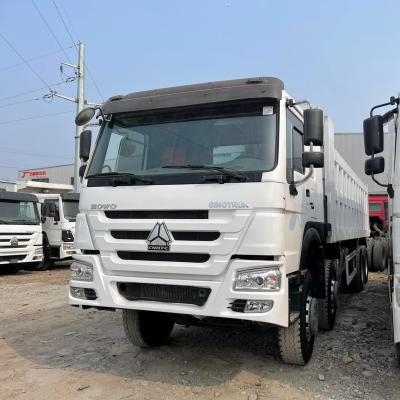 China Repossessed Howo 375 Sinotruk Howo 8x4 Dump Truck Tipper 40T manual diesel for sale