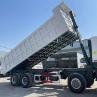 China Repossessed Howo 375 Sinotruk Howo 8x4 Dump Truck Tipper 40T manual diesel for sale
