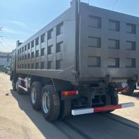 China Sinotruk LHD Used Dump Truck Trader 40t Howo 371 375 horse power manual for sale