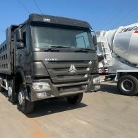 China Sinotruk LHD Used Dump Truck Trader 40t Howo 371 375 horse power manual for sale