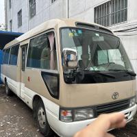 China Used 21 Seats Coaster Toyota Bus Middle Sized 130km/h for sale